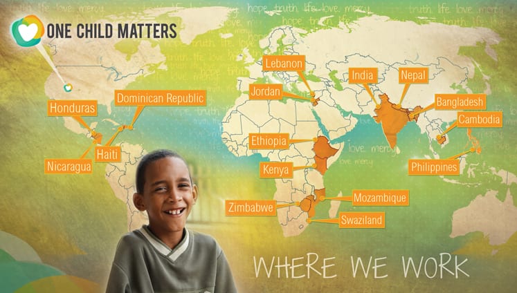 OneChildMatters - Volunteer Card